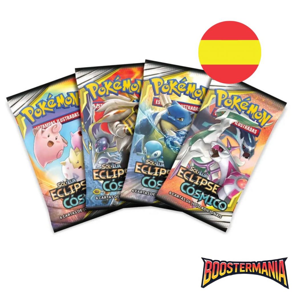 Sobre Eclipse Cósmico (Español) – Pokémon TCG - BoosterMania
